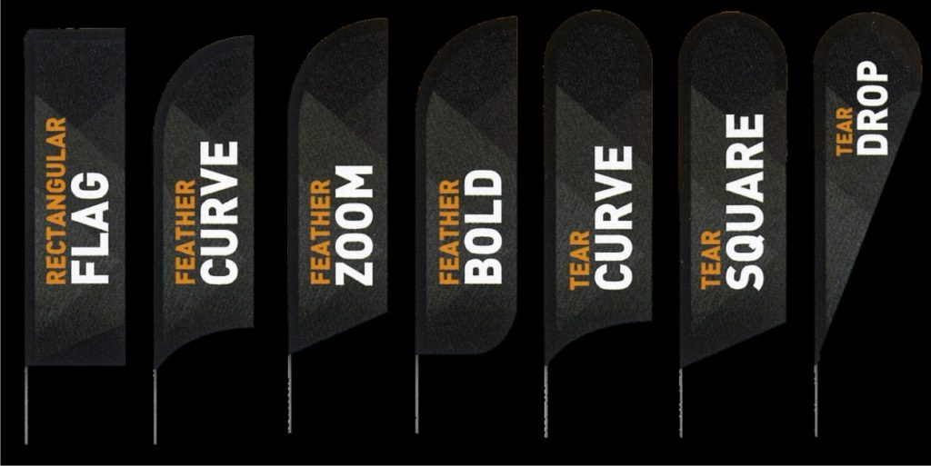 feather banner types Archives - XINI : No (1) Corporate Branding ...